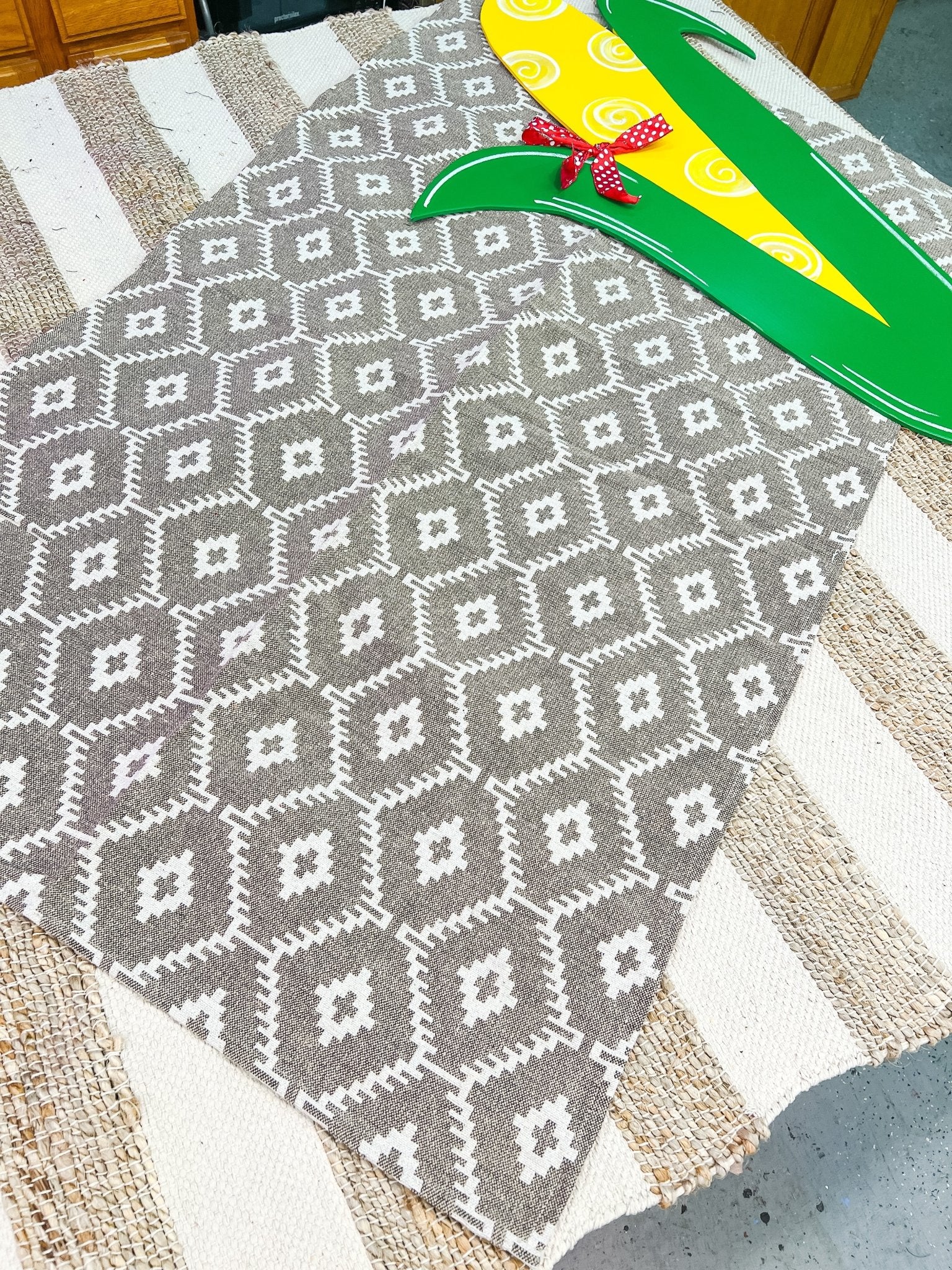 Tan Aztec Double Door Layering Rug – Miss Molly Designs, LLC